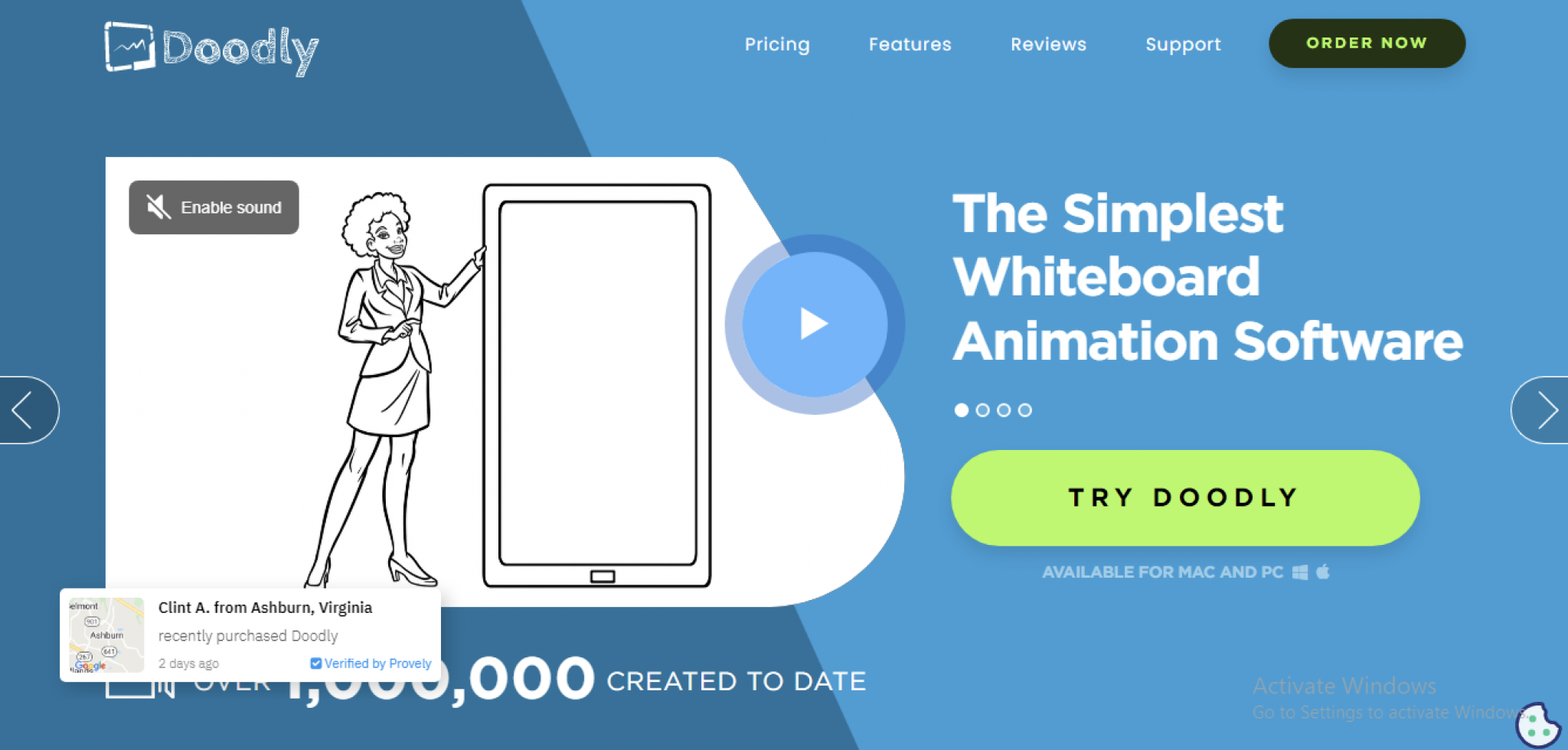 Doodly Review, Pricing and Plans - Teachingbiz